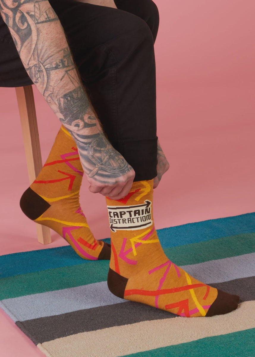 Captain Distraction - Men's Crew – Arabesque Springwood